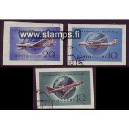 Soviet Union Mi 2169-71B o | Philatelic Service of Finland