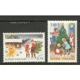 1981 Suomi Joulu ** | Suomen Filateliapalvelu Oy