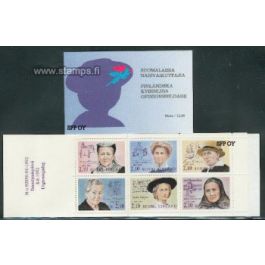 1992 Finland, finnish women booklet ** | Philatelic Service of Finland