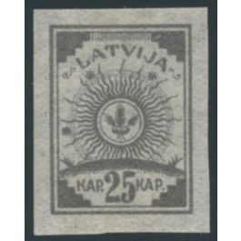 Latvia Mi 11C * | Suomen Filateliapalvelu Oy