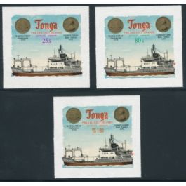 Tonga official stamps Mi 108-110 | Philatelic Service of Finland