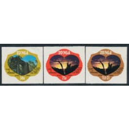 Tonga official stamps Mi 132-134 | Philatelic Service of Finland