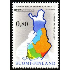 1976 Finland, Dialect regions ** | Philatelic Service of Finland