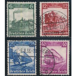 Reich Mi 580-583 o | Suomen Filateliapalvelu Oy